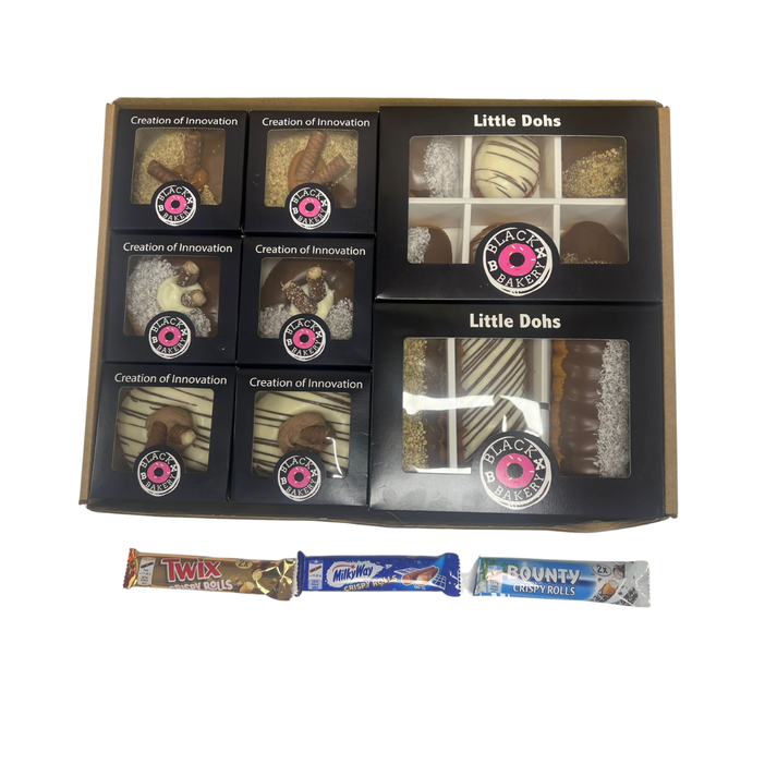 The Ultimate Crispy Roll Donut Box – Black Box Donuts